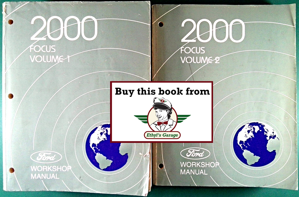 2000 Ford Focus Factory Service Workshop Manual Set